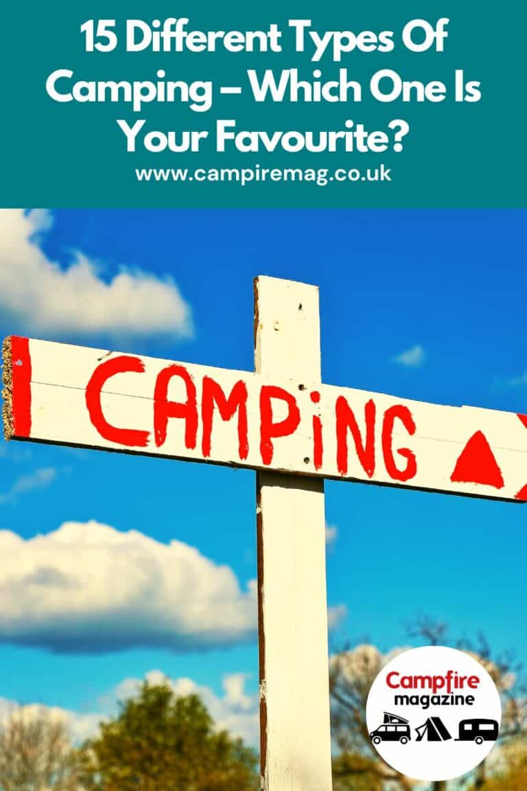 15 Different Types Of Camping – Which One Is Your Favourite? | Campfire ...