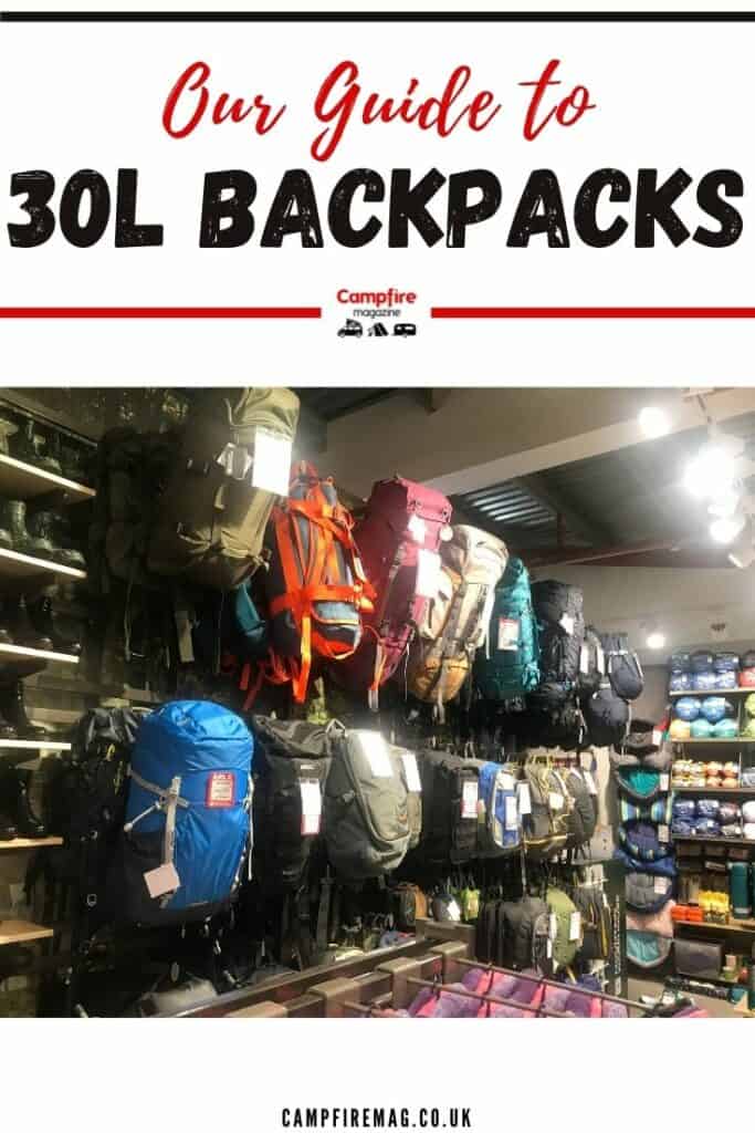 Best 30 Litre Backpacks (Our 30l 2023 UK Guide) | Campfire Magazine