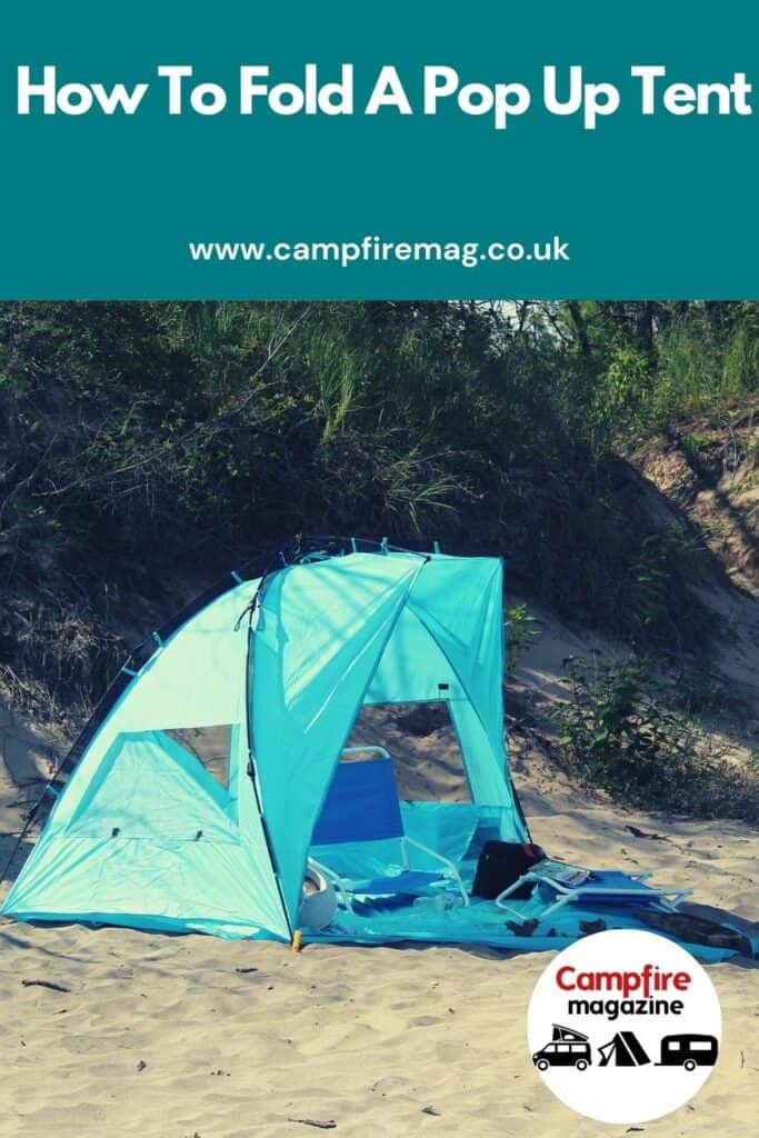 How To Fold A Pop Up Tent | Campfire Magazine