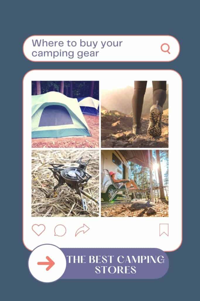 Where To Buy Your Camping Gear – The Best Camping Stores | Campfire ...